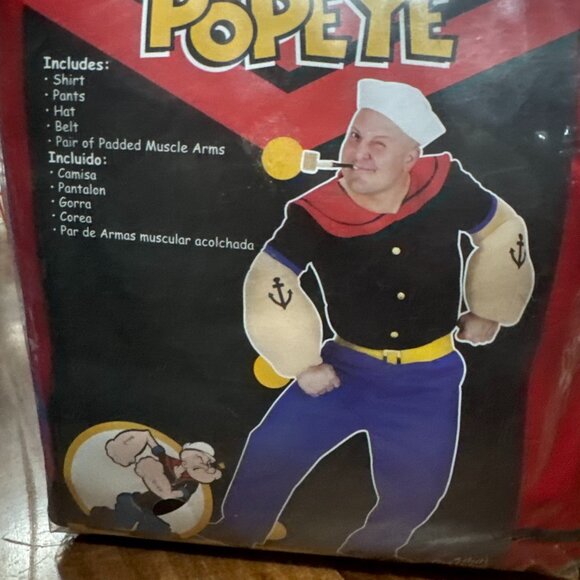 Fun World | Other | New In Package Mens Fun World Popeye Cartoon ...